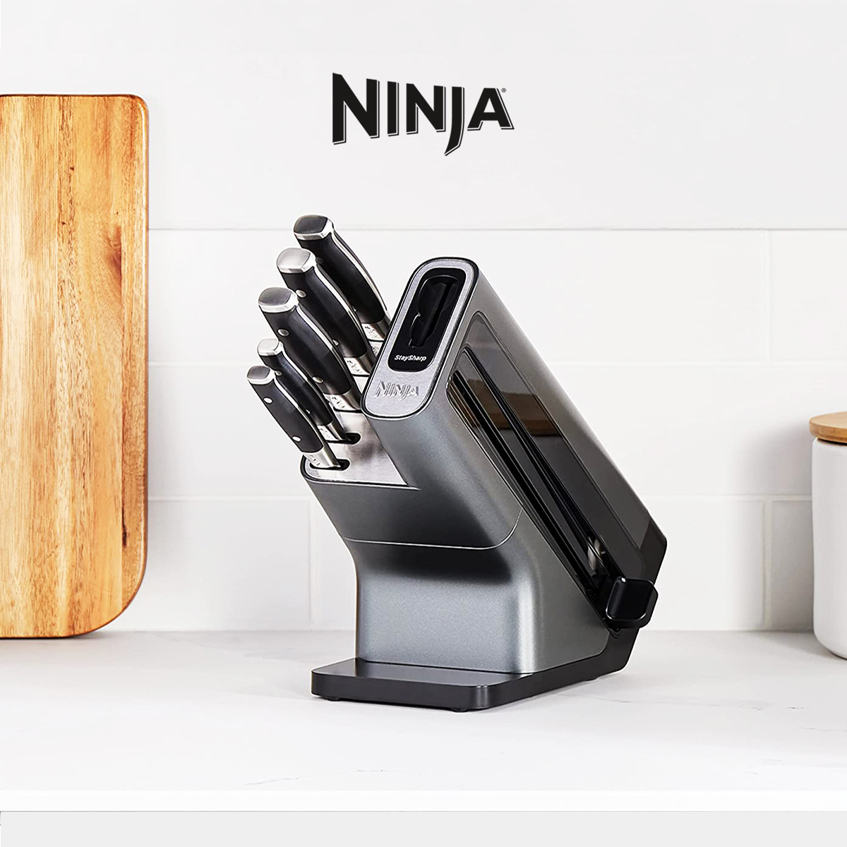 Public Record: Ninja StaySharp Knife Block with Sharpener (822576 ...